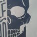 Only Half Dead Skull Vinyl Decal 1-034