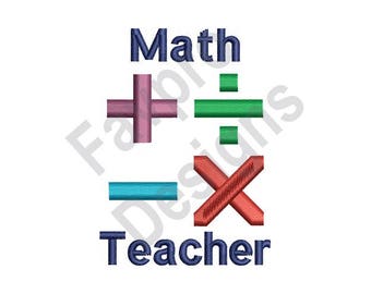 Math embroidery | Etsy