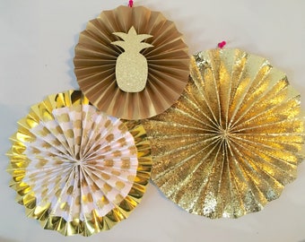 Pineapple fan | Etsy