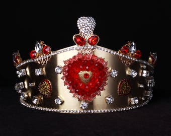 Red queen crown | Etsy