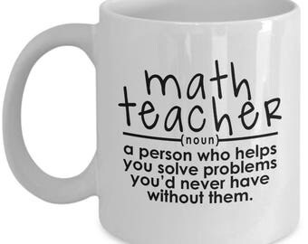 Math teacher gift | Etsy