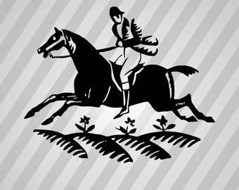 Horse riding svg | Etsy