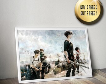 Attack on titan | Etsy