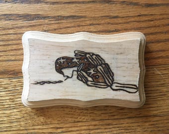Wood burned art | Etsy