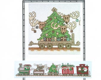 Christmas Tree Car Machine Embroidery Design