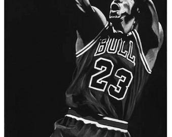 Michael jordan print | Etsy
