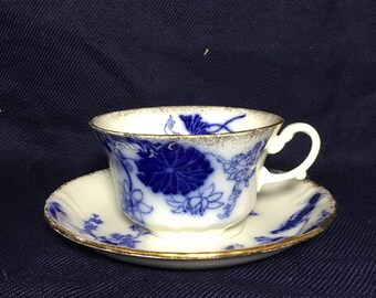 Flow blue china | Etsy