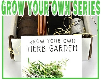 Herb garden kit | Etsy