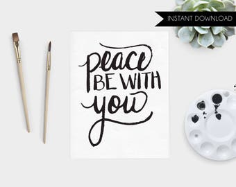 Peace be with you | Etsy