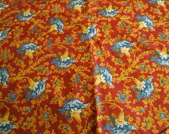 Rust color fabric | Etsy