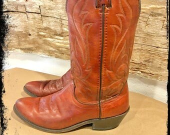 Mens cowboy boots | Etsy