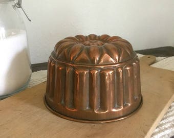 Vintage copper mold | Etsy