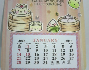 Mini calendar | Etsy