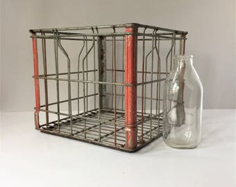 Milk bottle carrier | Etsy