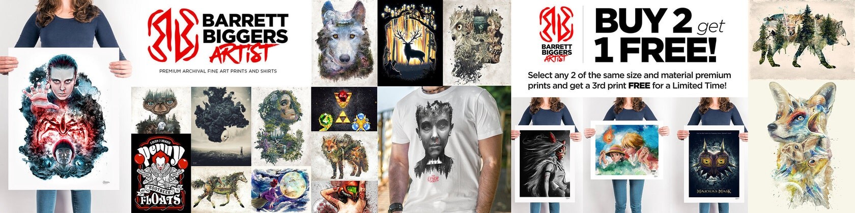 Barrett Biggers Artist TraDigital Original Geek by barrettbiggers