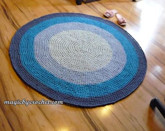 Crochet rug | Etsy