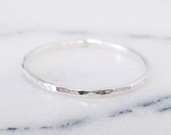 Delicate stack ring | Etsy