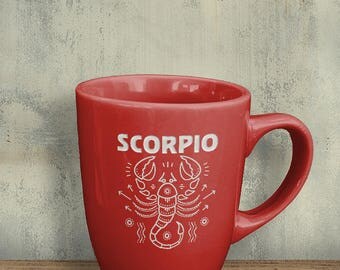 Scorpio mug | Etsy