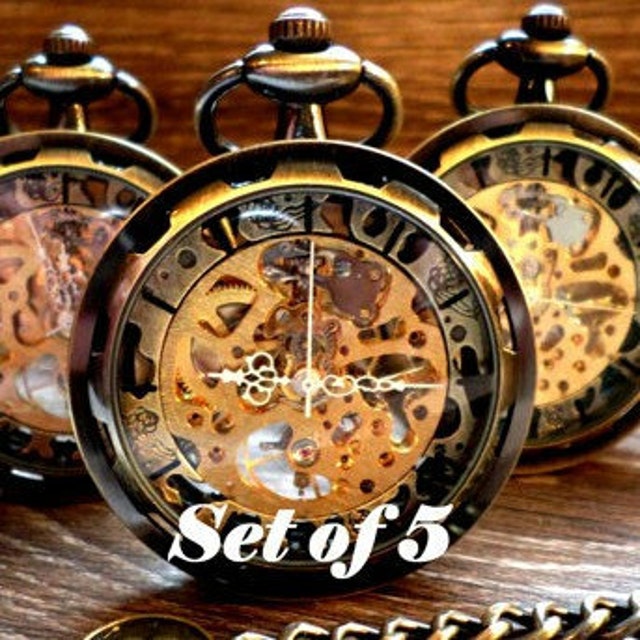 Pocket Watch & Pocket Watch Sets by PocketwatchEmporium on Etsy
