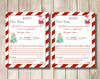 Santa wish list | Etsy