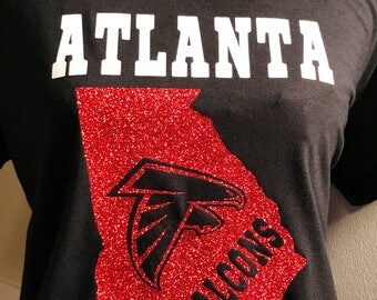 Atlanta Falcons Christmas Stocking Embroidery option