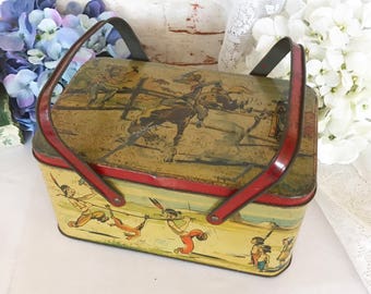 Cowboy lunch box | Etsy