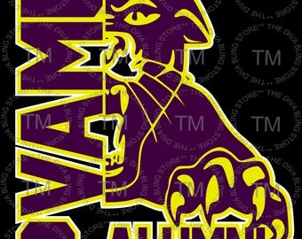 Panther mascot | Etsy