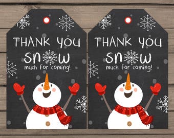 Thank you snow much | Etsy