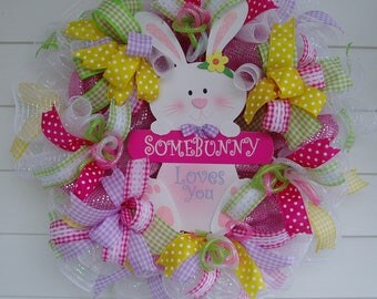 Easter wreath | Etsy