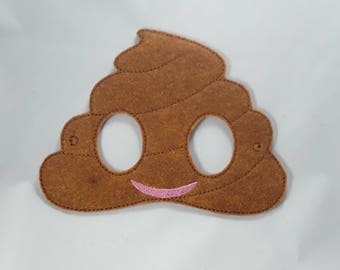 Poop emoji mask | Etsy