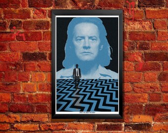 Twin peaks poster | Etsy