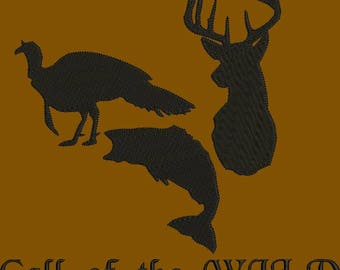 Wildlife embroidery | Etsy