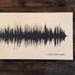 Audiologist Art Print Gift Sound Wave & Voice Art Poster for