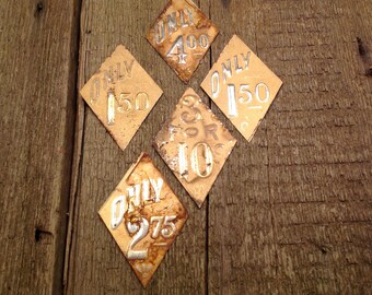 Antique price tags | Etsy