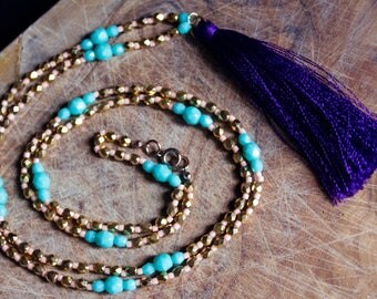 Tassel Necklaces | Etsy UK