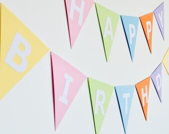 Pastel banner | Etsy