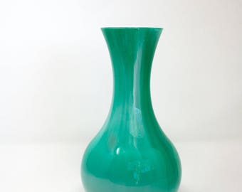 Emerald green vase | Etsy