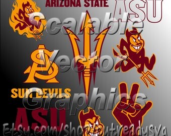 Asu sparky | Etsy