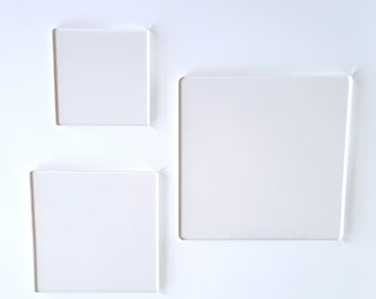 Acrylic coasters | Etsy