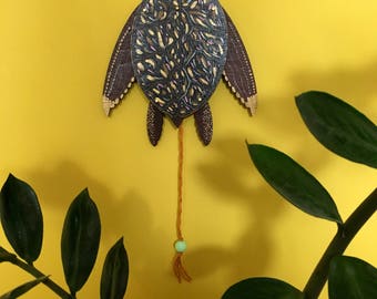 Spring Duck Marionette Wooden Puppet Pets