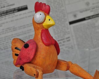 Chicken puppet | Etsy
