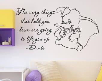 Dumbo wall decal | Etsy