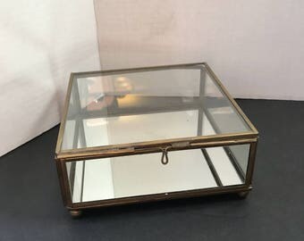 Glass display box | Etsy