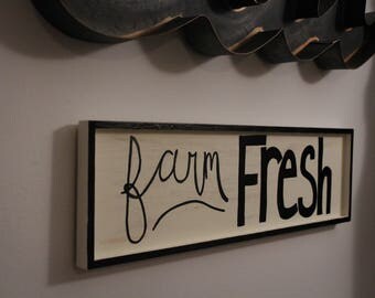 Farm fresh sign | Etsy
