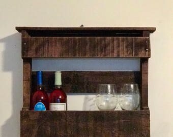 Liquor shelf | Etsy