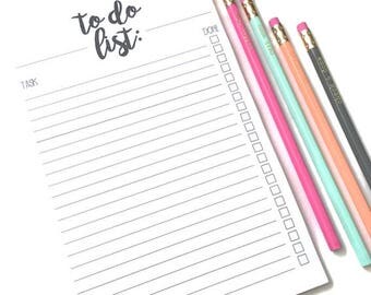 To do list notepad | Etsy
