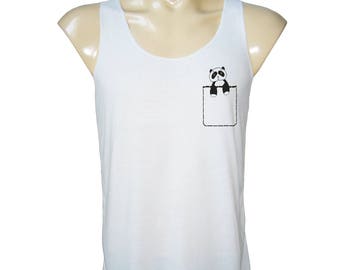 Panda tank top | Etsy