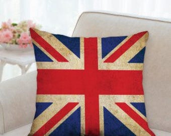 British flag pillow | Etsy