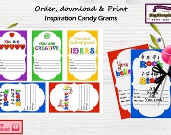 Candygrams | Etsy