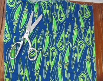 Neon blue fabric | Etsy